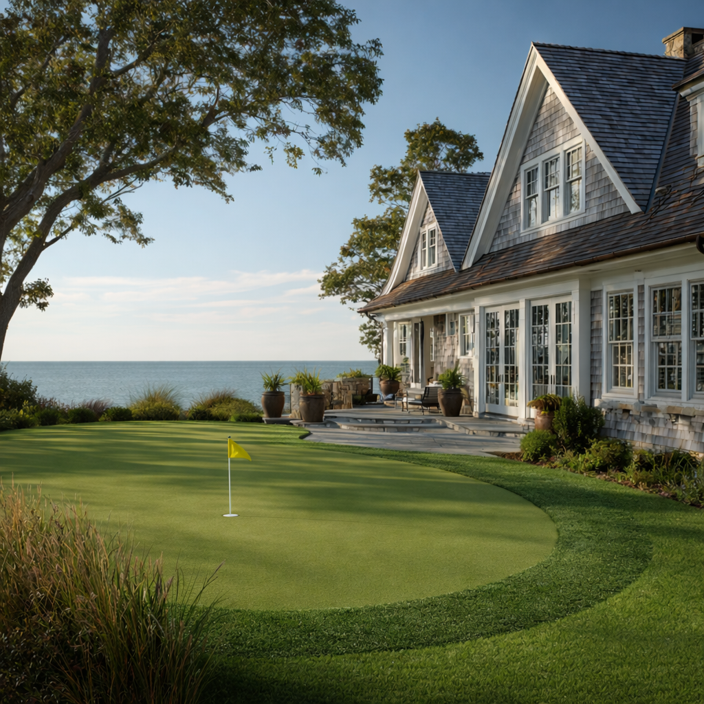 Outdoor Putting Green Kits | DIY Backyard Putting Greens